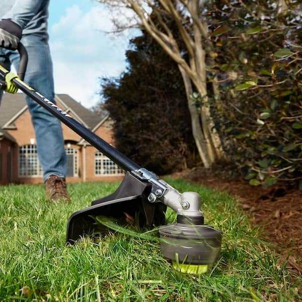 RYOBI 40V 15 in. Cordless String Trimmer with 4.0 Ah Battery and ...