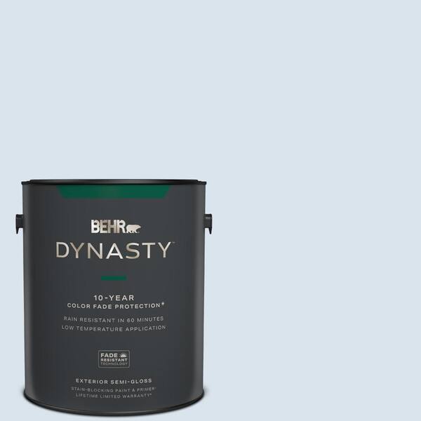 BEHR DYNASTY 1 gal. #590A-1 Icelandic Semi-Gloss Exterior Stain ...