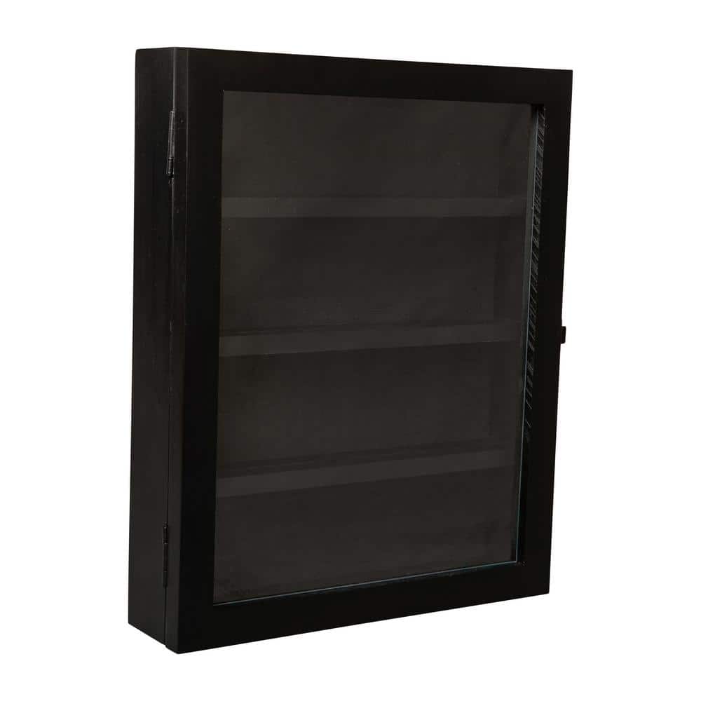 Carnegy Avenue Black Display Case CGA-HMD-527496-BL-HD - The Home Depot