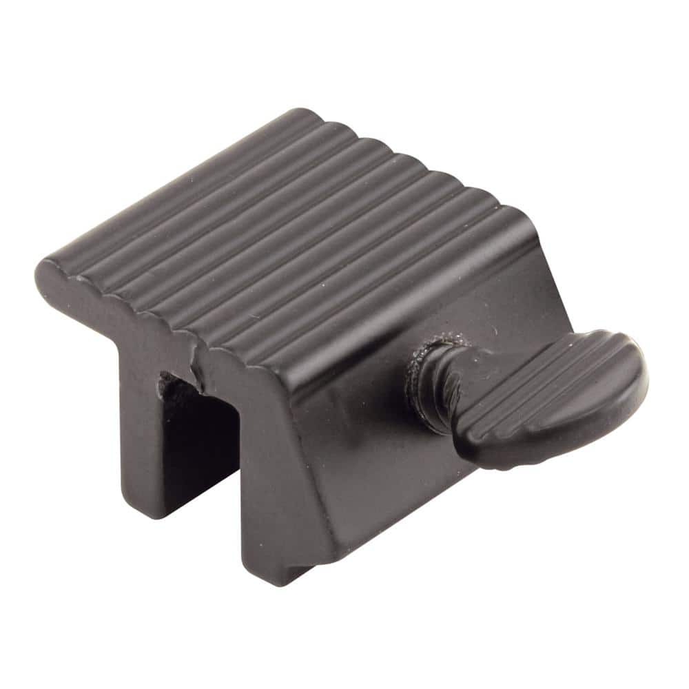 Prime-Line Black Finish Window Sash Lock with Steel Screw (2-pack) S ...