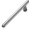 Dolle Prova Aluminum 79 in. Long Handrail Kit 86341 - The Home Depot