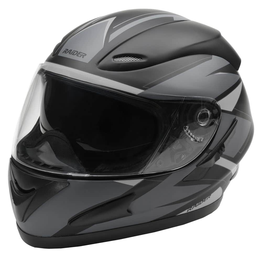 RAIDER OCTANE V2 FULL FACE HELMET BLK/GREY-SM 5551913 - The Home Depot