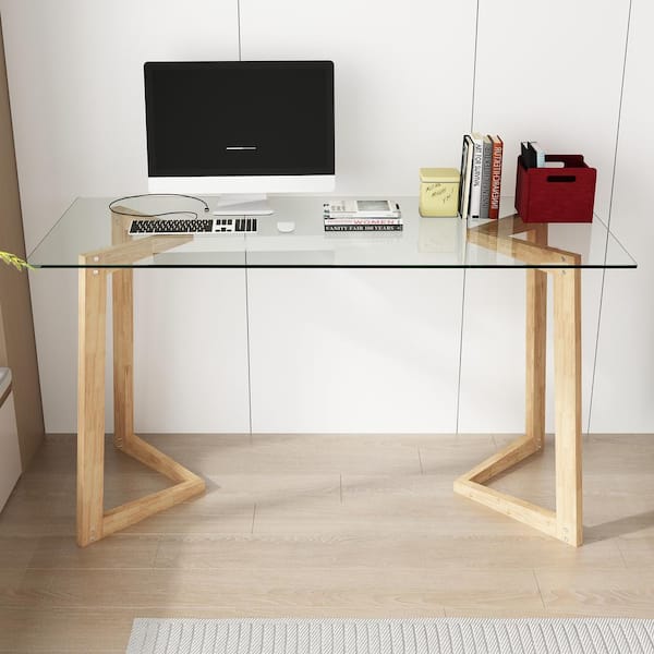 Small glass desks for home store