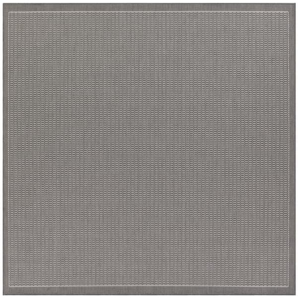 Reviews for Couristan Recife Saddle Stitch 8 ft. x 8 ft. Silver-Ivory ...