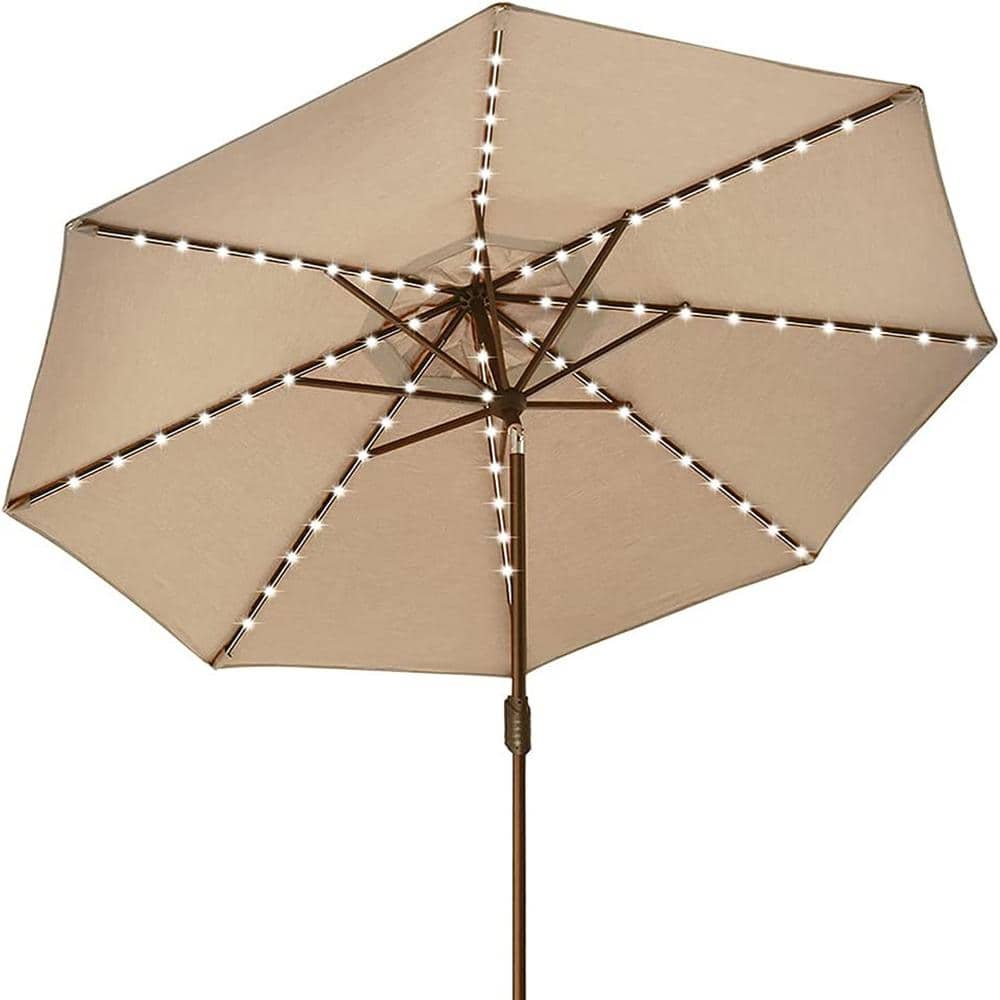 eliteShade Elite Shade USA 10-Year-Non-Fading Sunumbrella 9 ft. Market ...