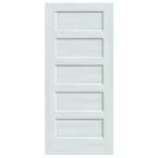 JELD-WEN 36 in. x 80 in. Conmore Light Grey Paint Smooth Solid Core ...
