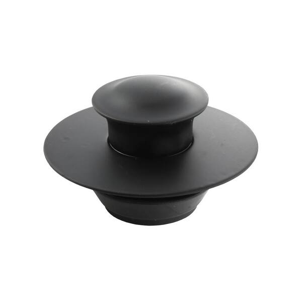 DANCO EZ Drain Cover in Matte Black 12355 - The Home Depot