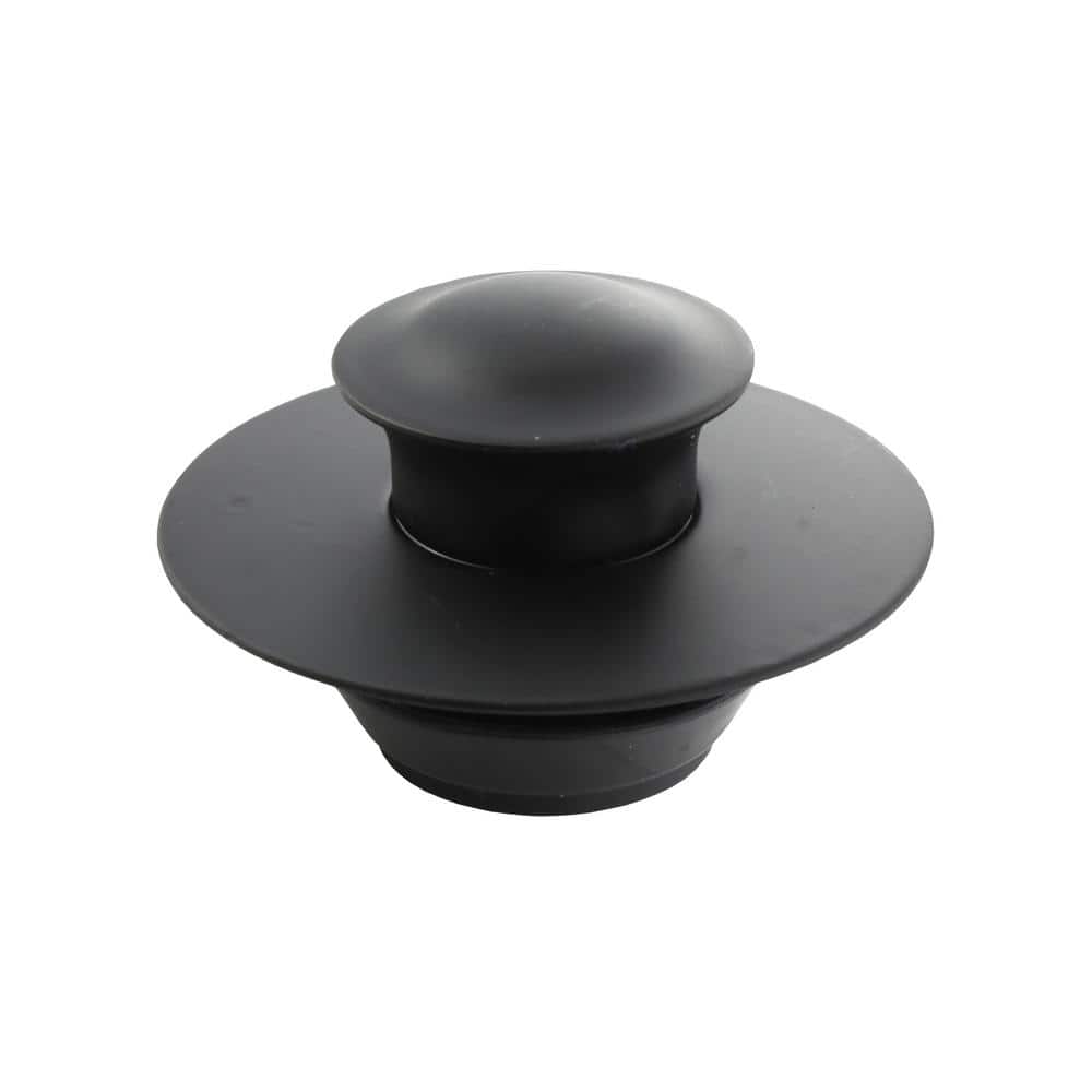 DANCO EZ Drain Cover in Matte Black 12355 - The Home Depot