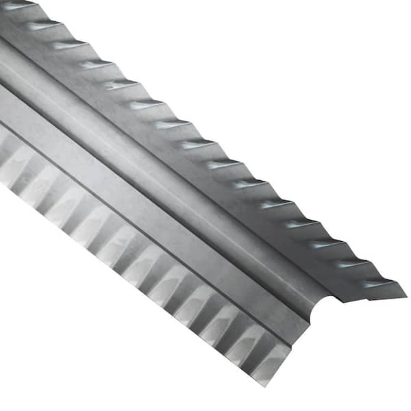 Gibraltar Building Products 10 in. x 2-1/2 in. x 10 ft. Corrugated ...