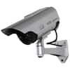 SPT Wireless Solar Powered Fake Dummy Security Camera, Silver 15-CDM20A ...