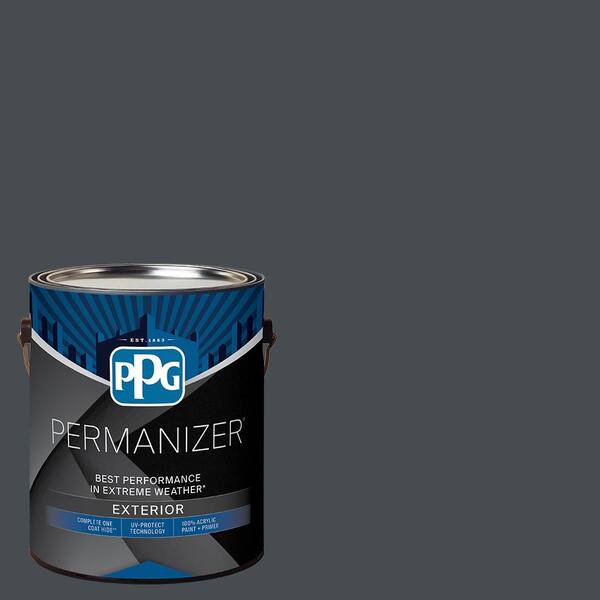 PERMANIZER 1 gal. PPG1037-7 Witchcraft Flat Exterior Paint PPG1037-7PZ ...
