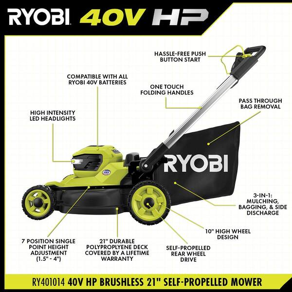 Ryobi ry401140us store