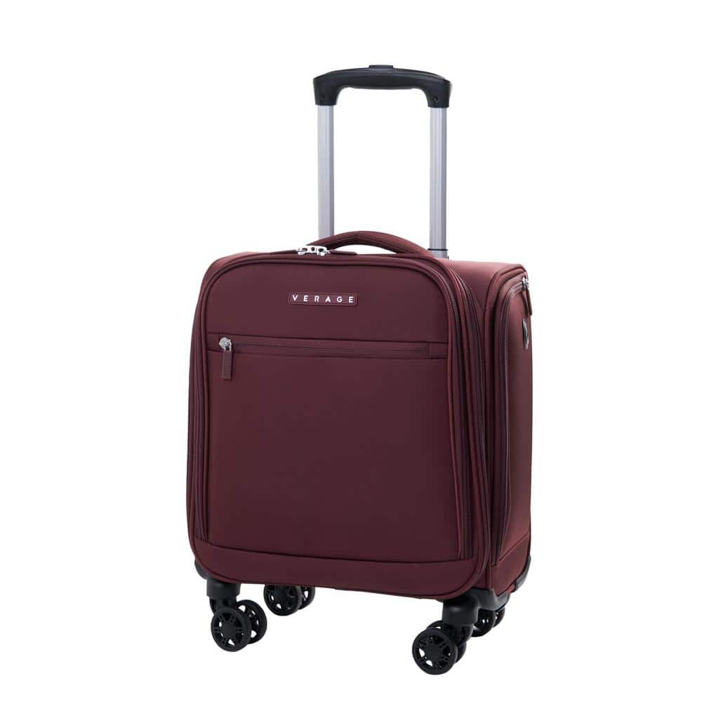 VERAGE 18 in. Spinner Small Suitcase, Softside Lightweight Travel Bag ...