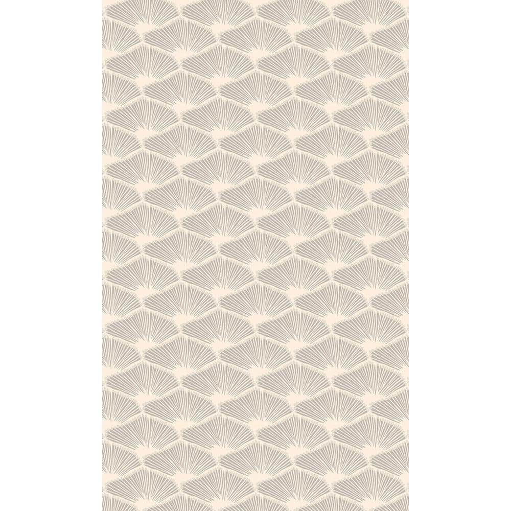 Walls Republic Creme Art Deco Print Non-Woven Paste the Wall Textured ...