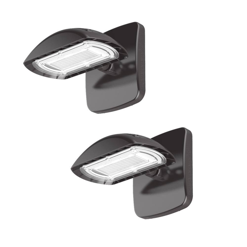 Commercial Electric High-Output 28-Watt LED Wall Pack with 3000 Lumens ...