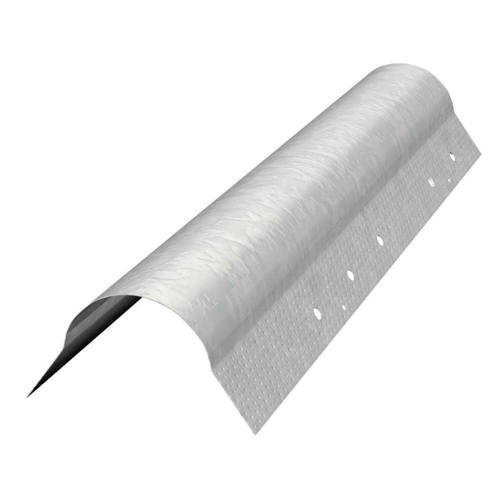 ClarkDietrich 1-1/4 in. x 8 ft. Galvanized Metal 3/4 Bullnose Drywall ...