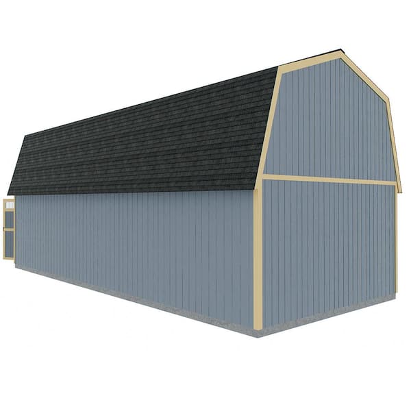 Best Barns Handcrafted Homestead XL 16 ft. x 32 ft. Two-Story Wood Barn ...
