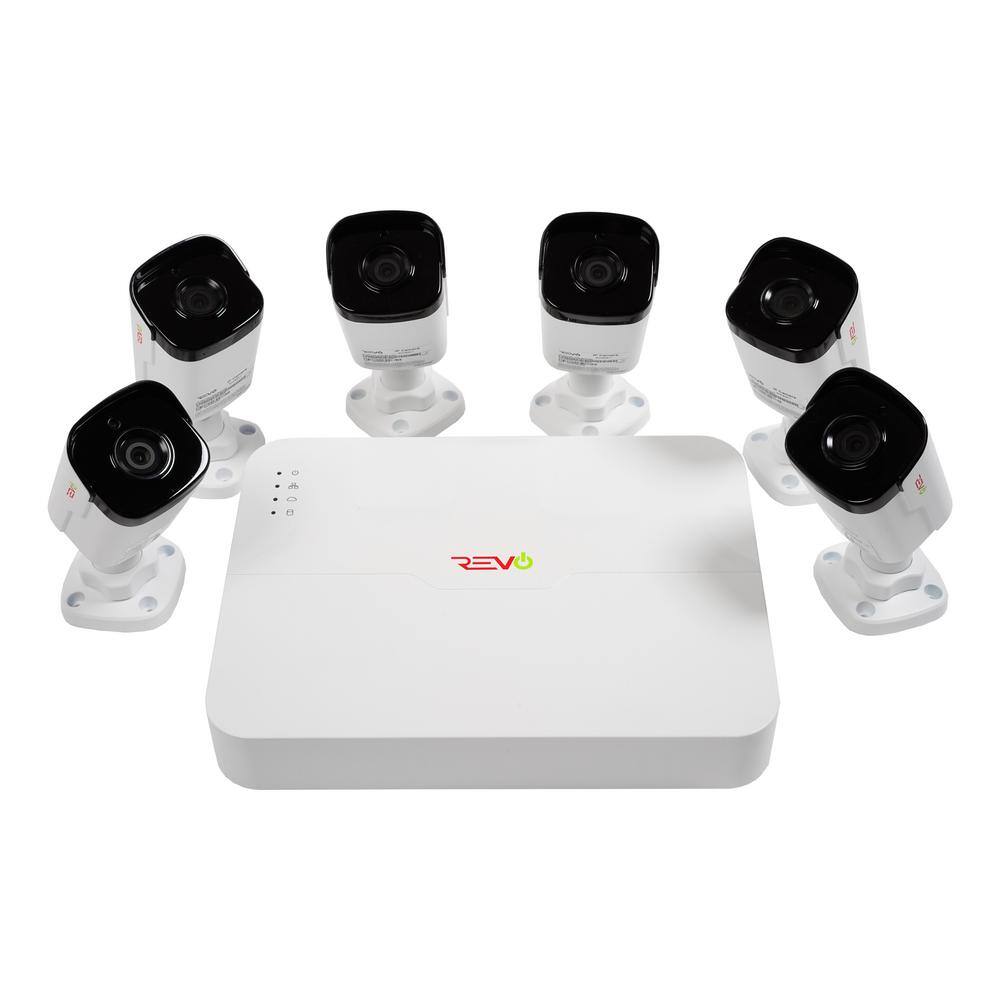 Revo Ultra HD Audio Capable 8-Channel 2TB 4K NVR Surveillance System ...