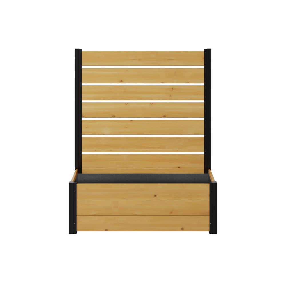 Enclo Privacy Screens Concord 4 ft. H x 3.4 ft. W x 1.5 ft. L Cedar ...