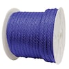 Rope King 5/8 in. x 140 ft. Solid Braided Poly Rope Blue SBP-58140B ...