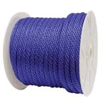 Rope King 5/8 in. x 140 ft. Solid Braided Poly Rope Green and White-SBP ...