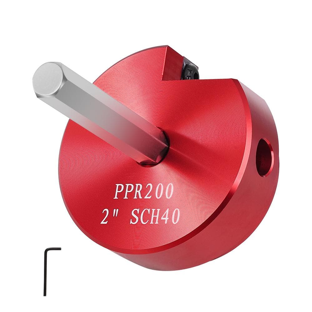 VEVOR 2 in. PVC Pipe Reamer PVC Pipe Fitting Saver for Use with SCH 40 ...