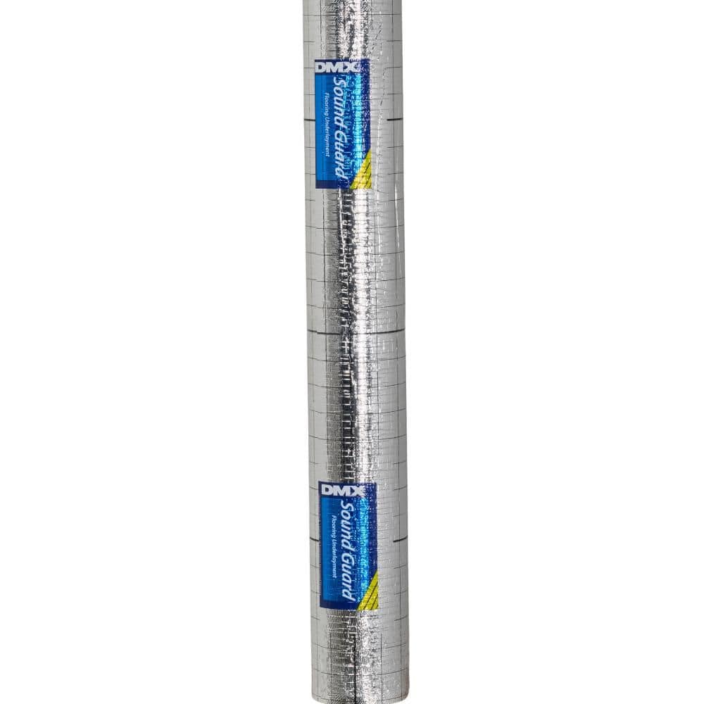 DMX SoundGuard Underlayment 100 sq. ft. 39.6 in. W x 30 ft. L x 1 mm T ...