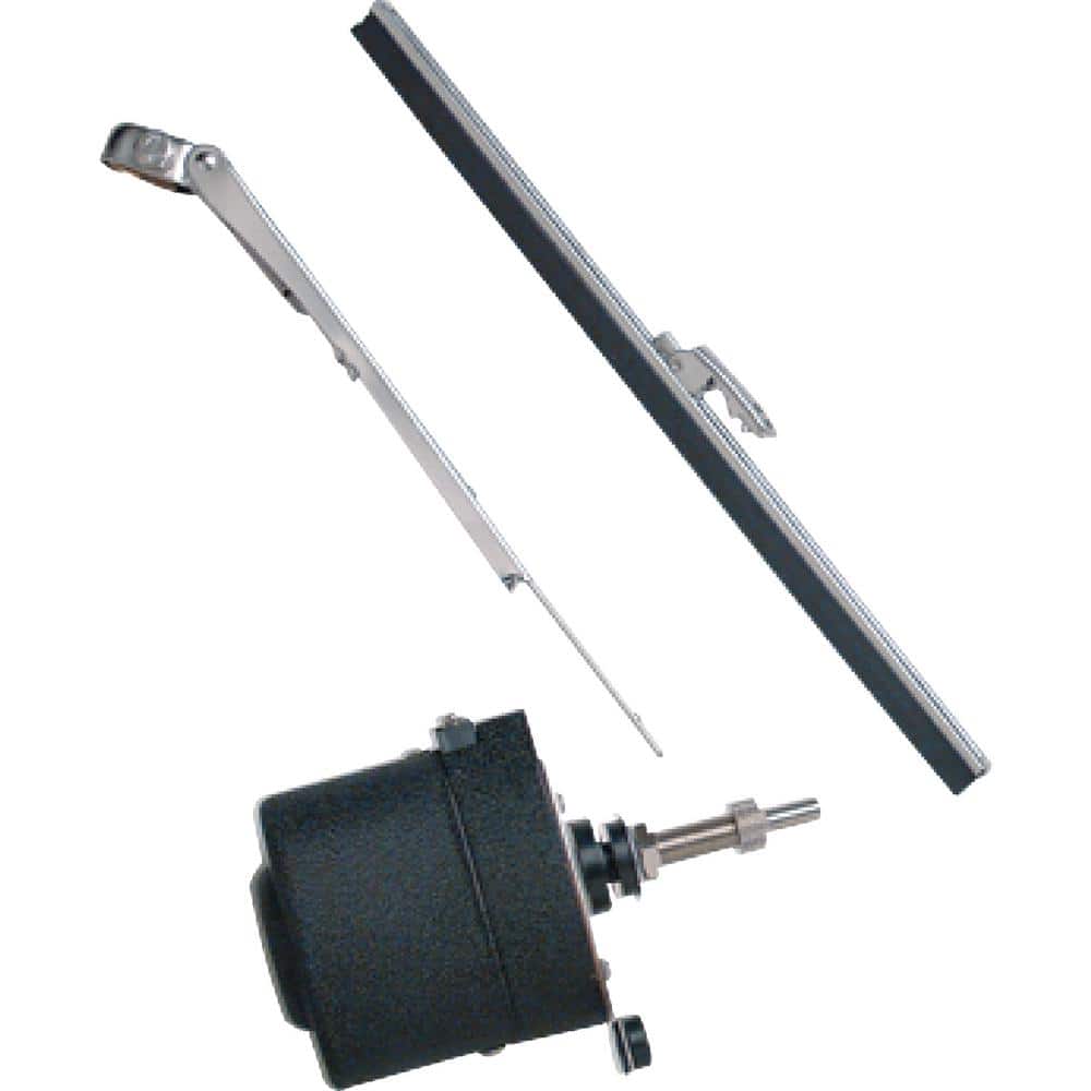 MARINCO STD Wiper Kit 12V (Includes Motor, 11.5 S/S Curved Blade and ...
