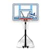 Lifetime Poolside Basketball System in White and Blue 91187 - The Home ...