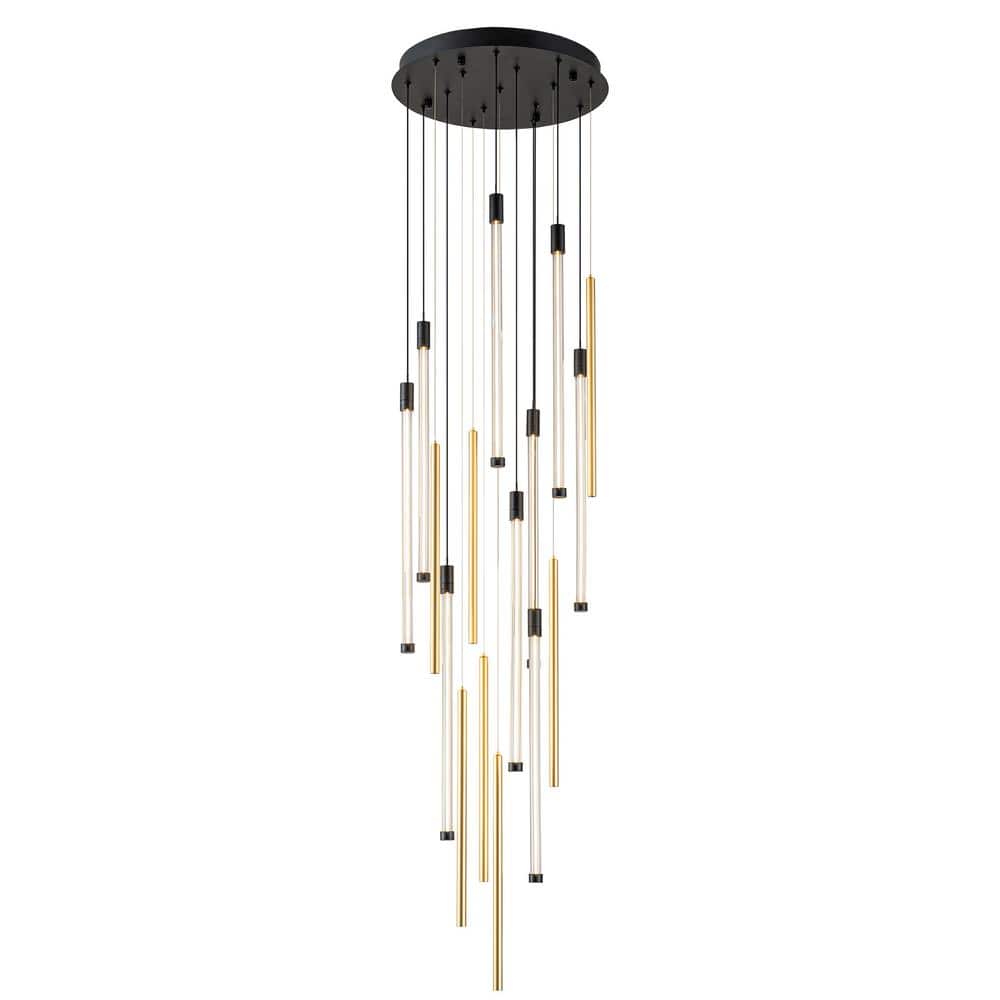 Have a question about EDISLIVE Neculina 9-Light Modern Black Integrated ...