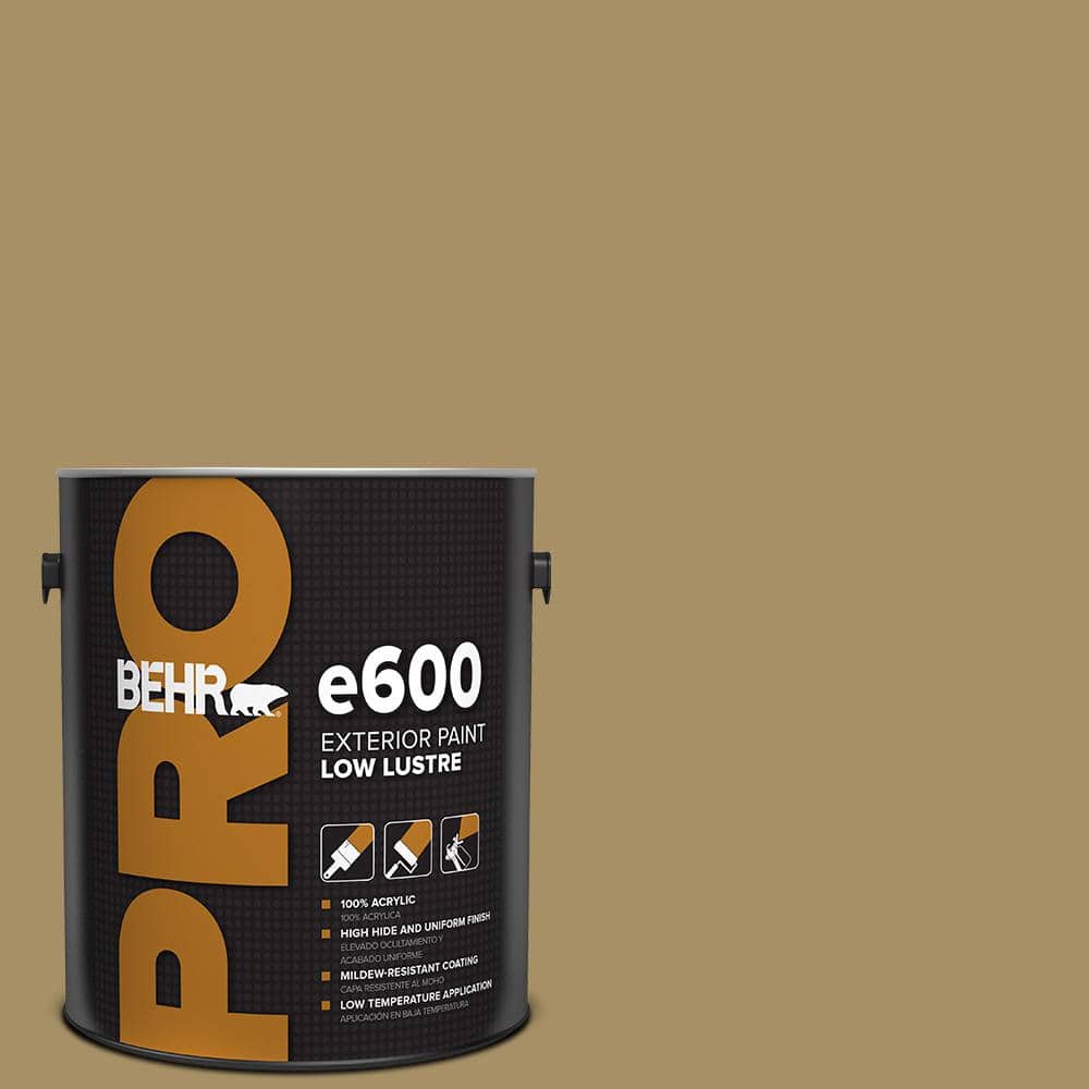 BEHR PRO 1 gal. #350F-6 Fossil Butte Low Luster Exterior Paint PR62301 ...