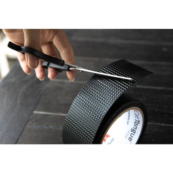 CatTongue Grips Non-Abrasive Gription Roll 2 in. x 10 ft. - Black UC18 ...