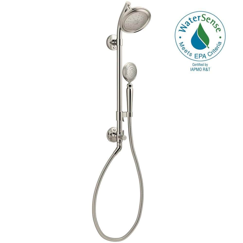 KOHLER HydroRail -S Shower Column Kit with Single-Function Artifacts ...