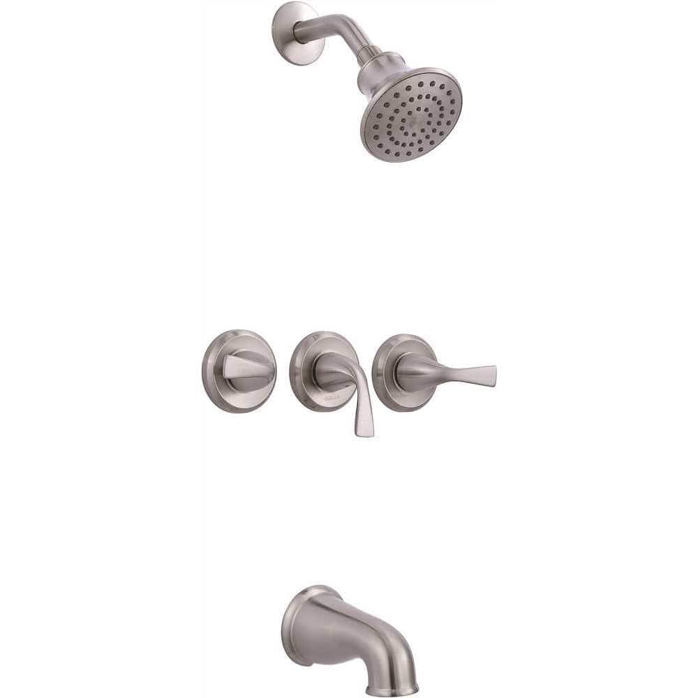 Reviews for Premier Sanibel 3-Handle 1-Spray Tub and Shower Faucet in ...