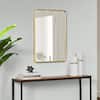 Home Decorators Collection Medium Rectangle Gold Framed Mirror (22 in ...