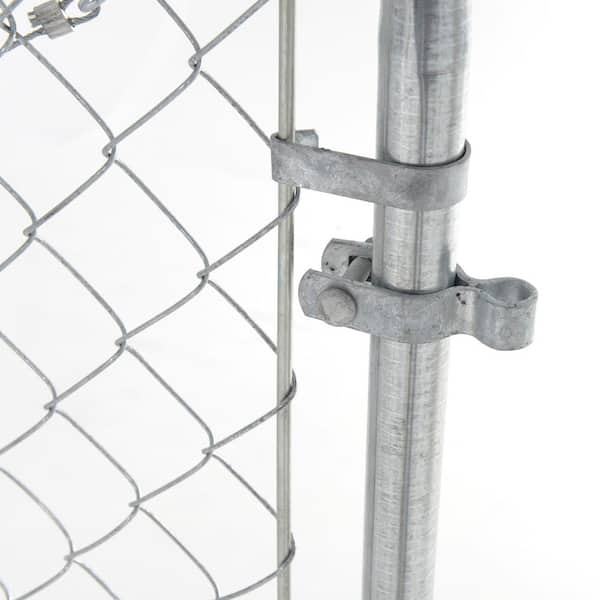 FIT-RIGHT 24-72 in. W x 46 in. H Expandable Round Corner Powder Coated ...