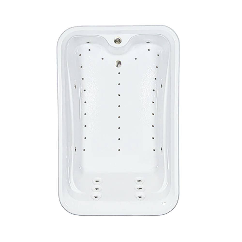 Comfortflo Premier 72 in. x 48 in. Acrylic Rectangular Drop-in Air ...