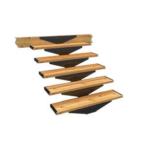 Pylex Central Metal Stringer Kit - 4 steps 13934 - The Home Depot