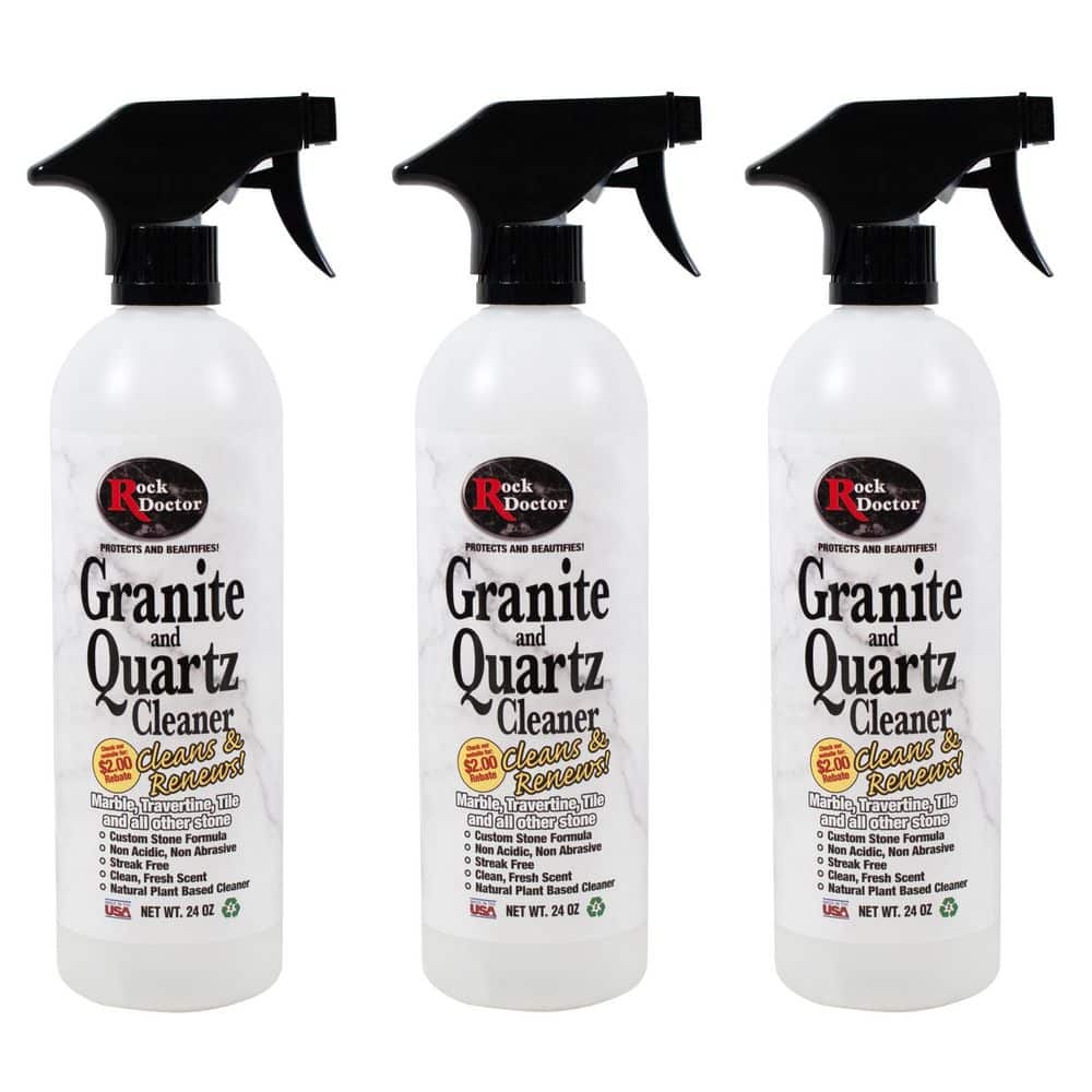 Rock Doctor Natural 24 oz. Granite and Quartz Cleaner (Pack of 3 ...