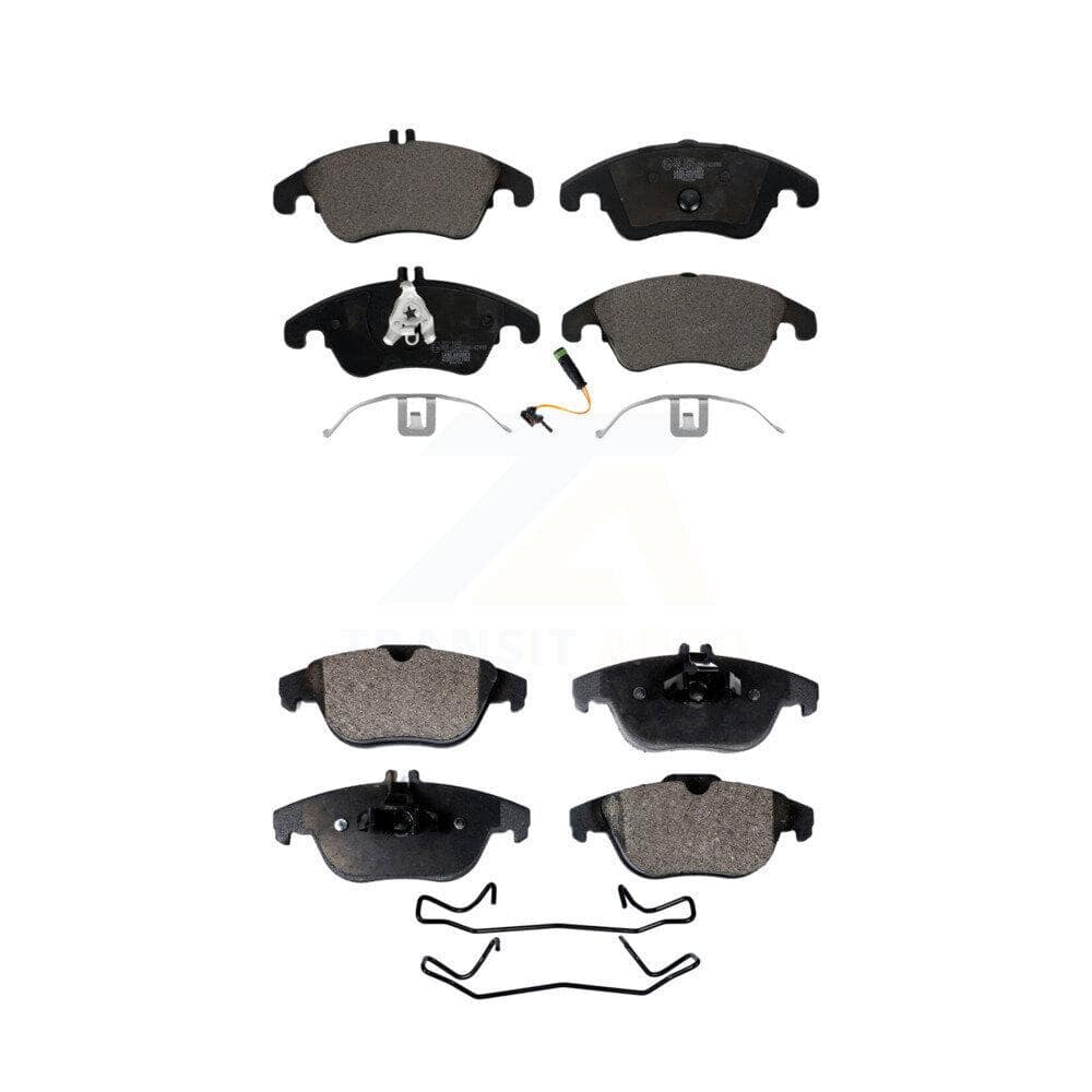 TEC Front Rear Ceramic Brake Pads Kit For Mercedes-Benz E350 C300 C250 ...