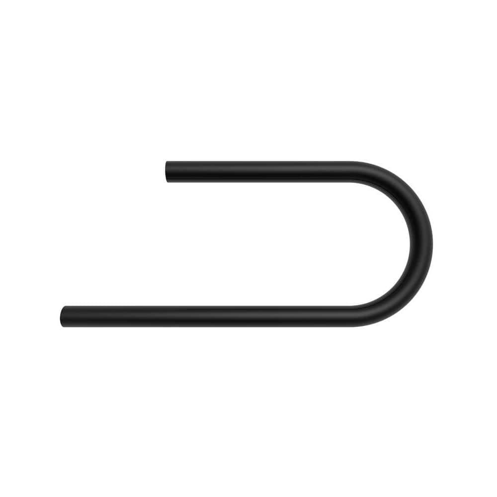 Pegatha Black Fine Textured Aluminum P-Loop Return Rail H-40000501 ...