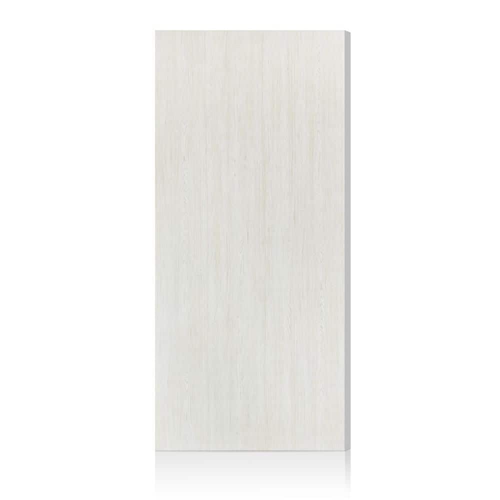 CALHOME 26 in. x 92 in. White Texture Flush Hollow Core Composite ...