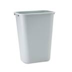 Rubbermaid 8 Gal. Black Rectangular Trash Can with LinerLock 1835854 ...