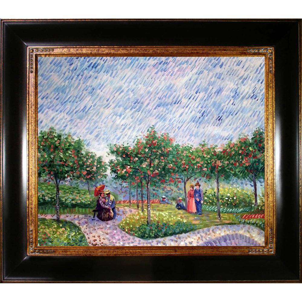 LA PASTICHE Couples in the Voyer d Argenson Park at Asnierse by Vincent ...