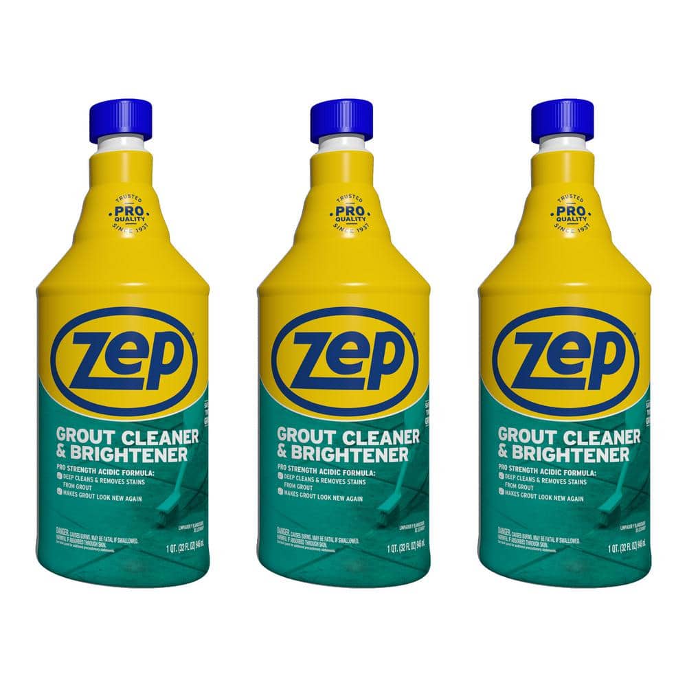 ZEP 32 fl. oz. Grout Cleaner and Brightener (3-Pack) ZU104632 - The ...