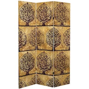 Psychedelic Wallpaper 6 ft. Printed 3-Panel Room Divider CAN-WALL4 ...