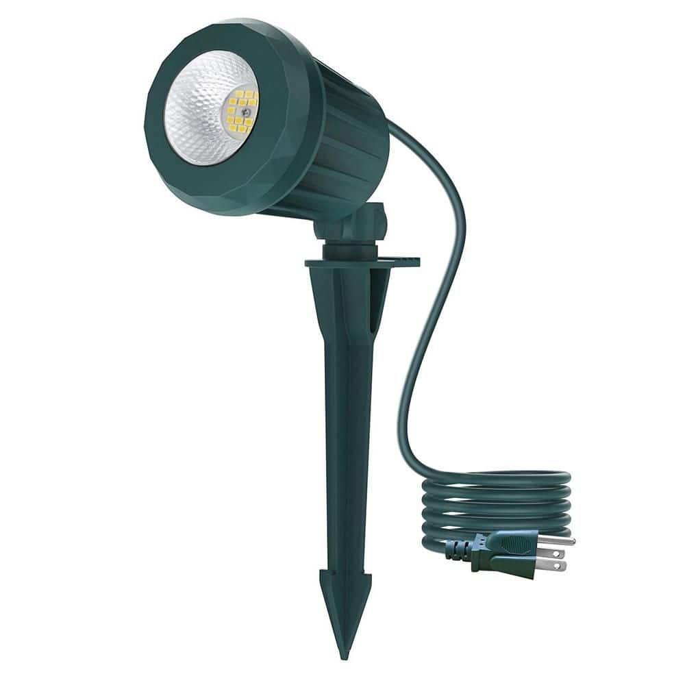 120V Green Plug in Outdoor IP67 Waterproof Spotlight with No Bulbs ...