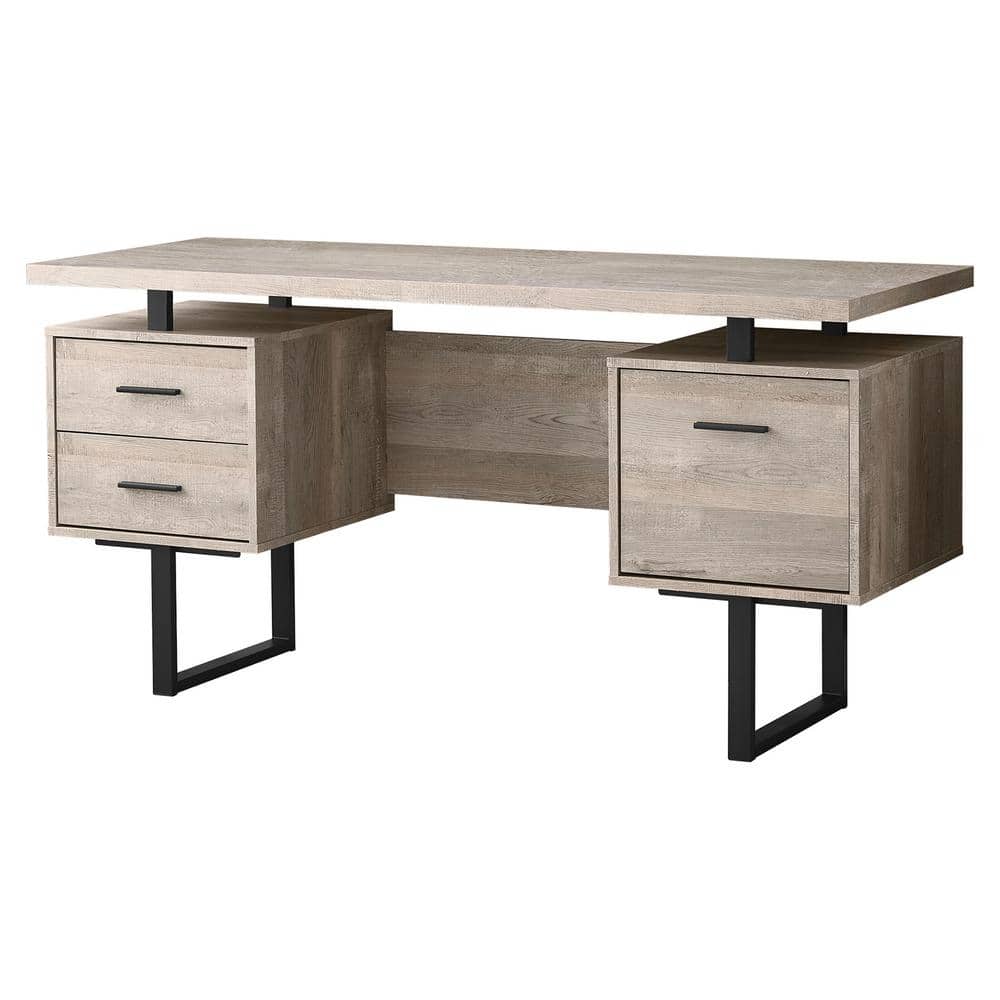Reviews for Taupe Computer Desk | Pg 1 - The Home Depot
