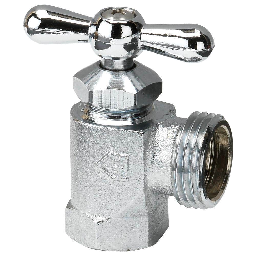 Homewerks Worldwide 1/2 in. Brass FPT x MHT Front Washing Machine ...