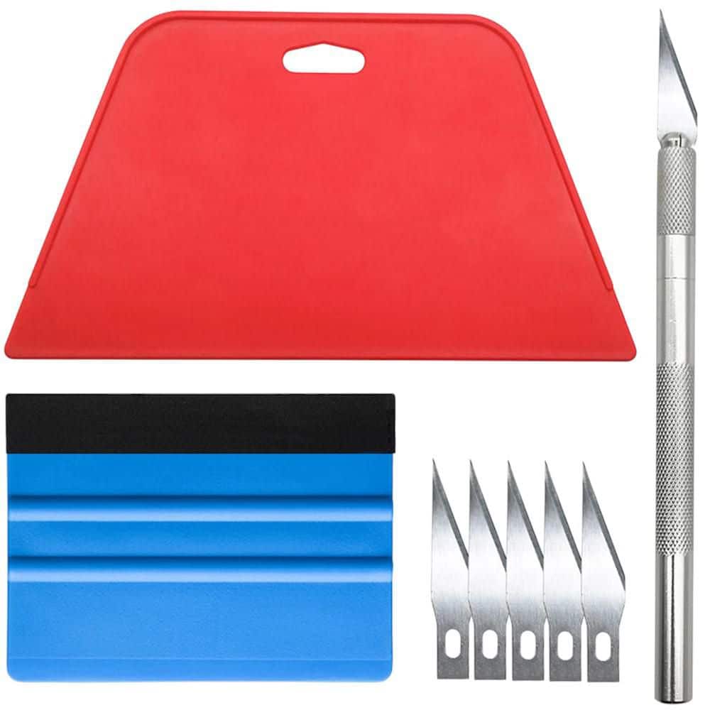 3-Piece Wallpaper Tool Kit for Peel and Stick Wallpaper, Vinyl ...